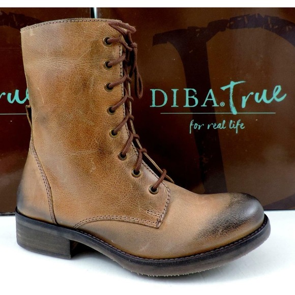 Diba True | Shoes | Womens Shoes Diba True Jump Back Lace Up Zip Combat ...